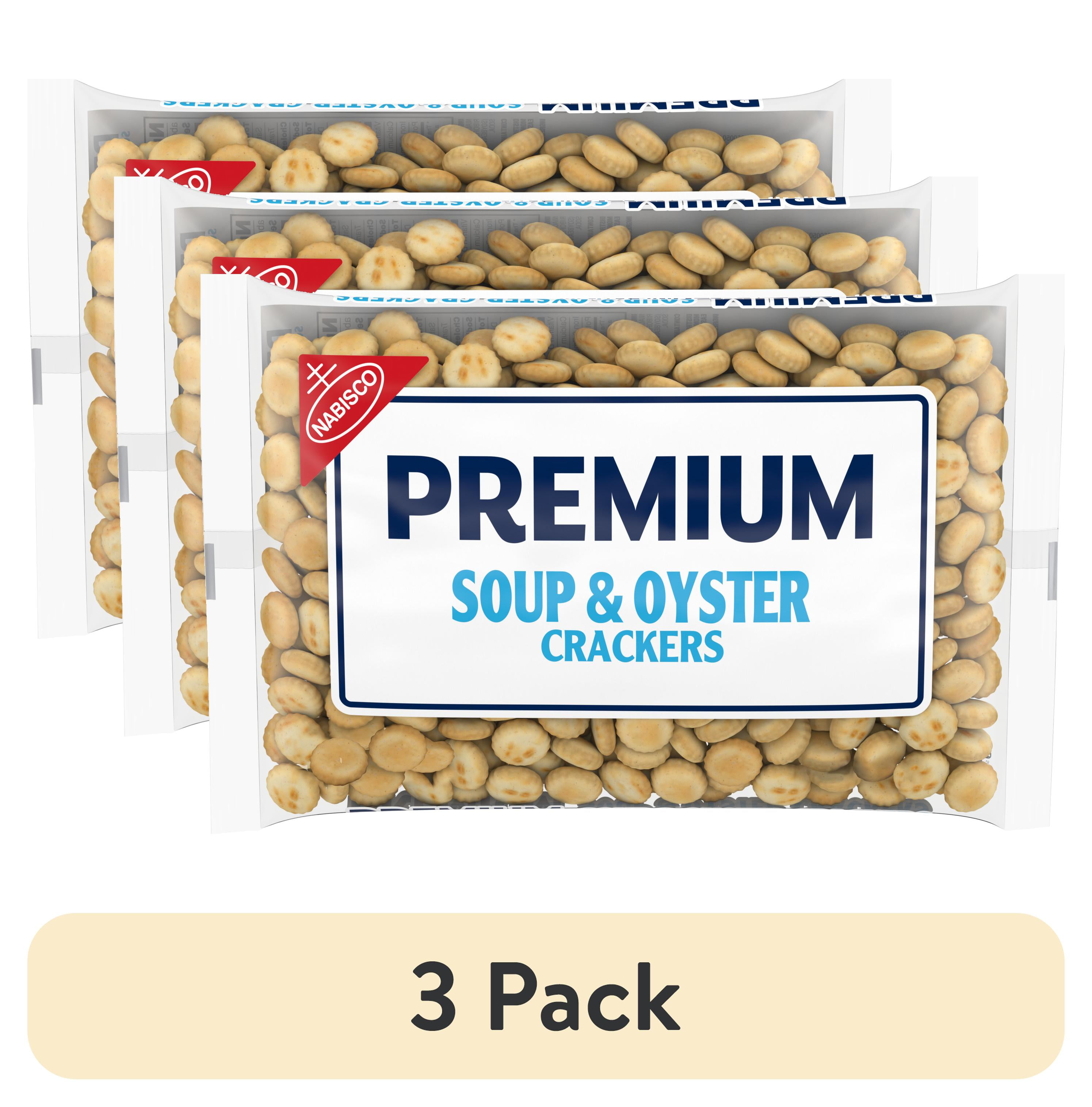 (3 pack) Premium Original Soup & Oyster Crackers, 9 oz - Walmart.com