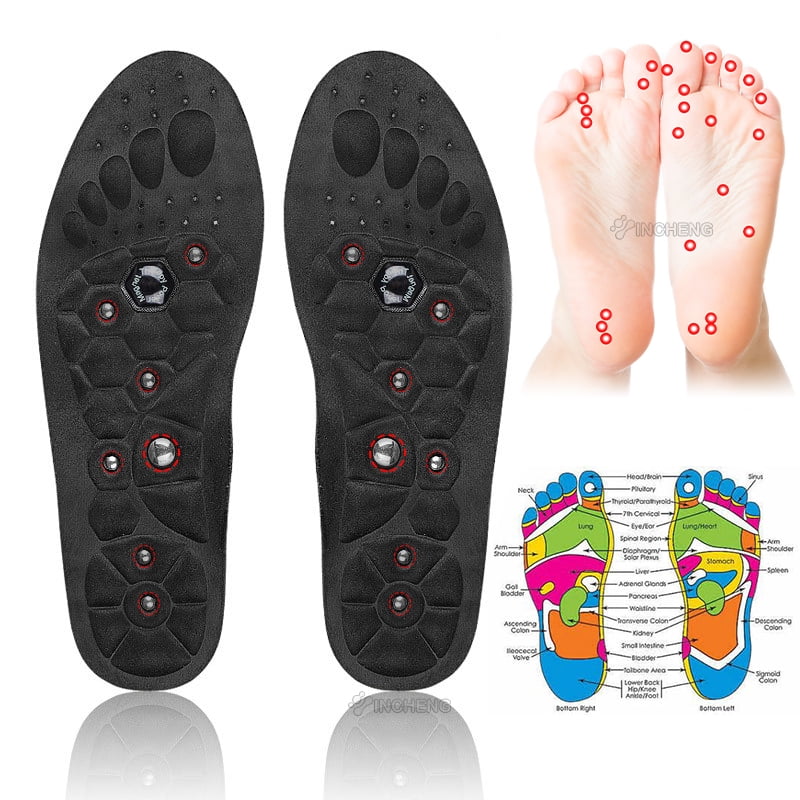 Premium Orthopedic Magnetic Therapy Insoles Arch Support Shoes Pads ...