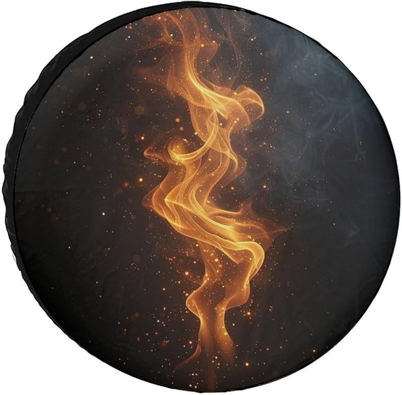 Premium Oxford Cloth Tire Cover - Raging Fire Universal Fit Spare Wheel ...