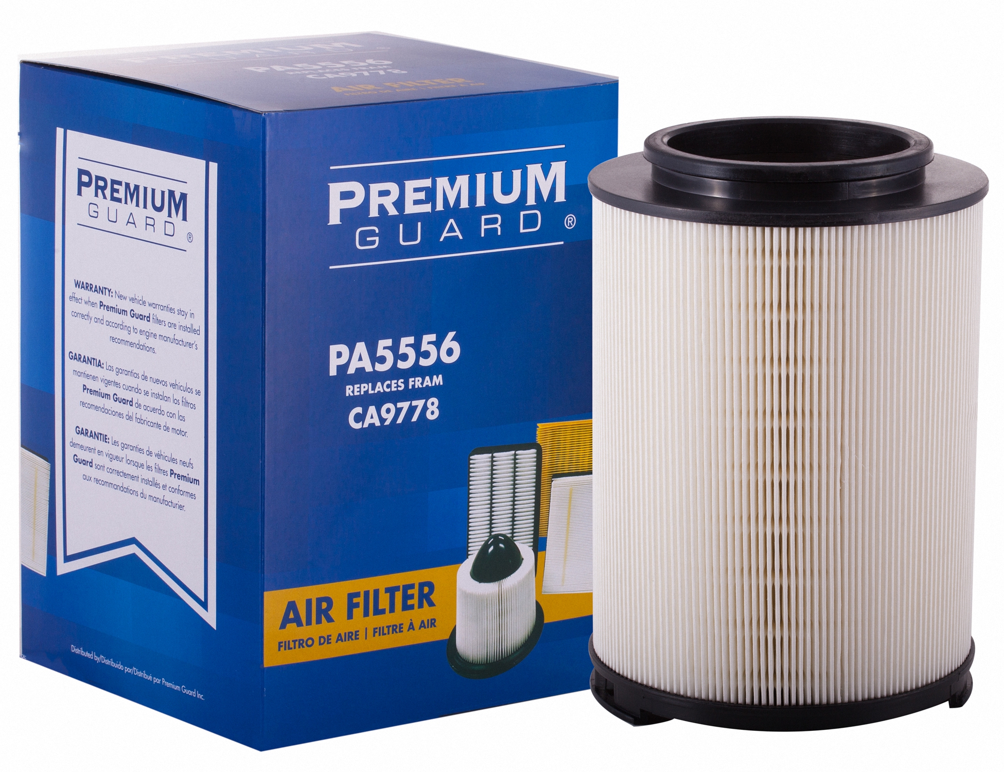 Premium PA5556 Premium Guard Air Filter Fits select: 2004-2007 ...