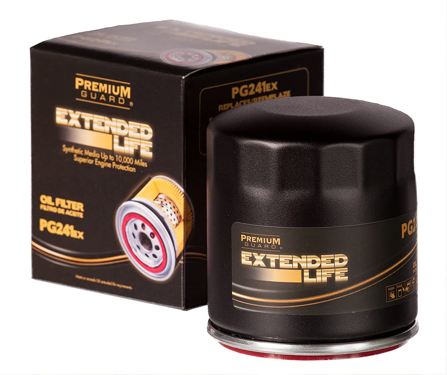 Premium Guard Extended Life Oil Filter up to 10k Miles PG241EX | Fits ...