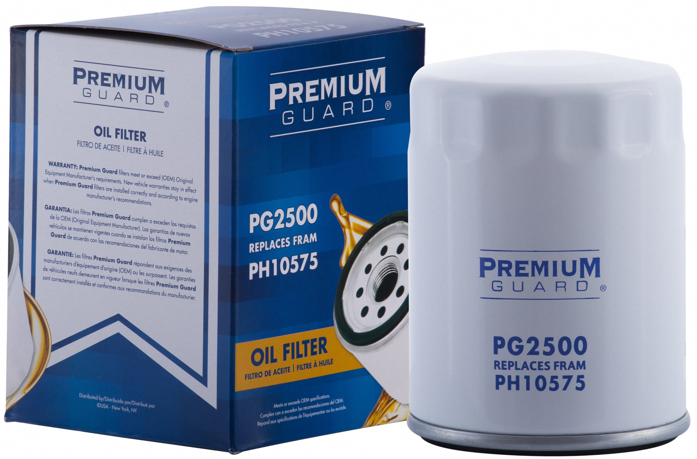 PG Engine Oil Filter PG2500 | Fits 2014-2025 Chevrolet Silverado 1500 ...