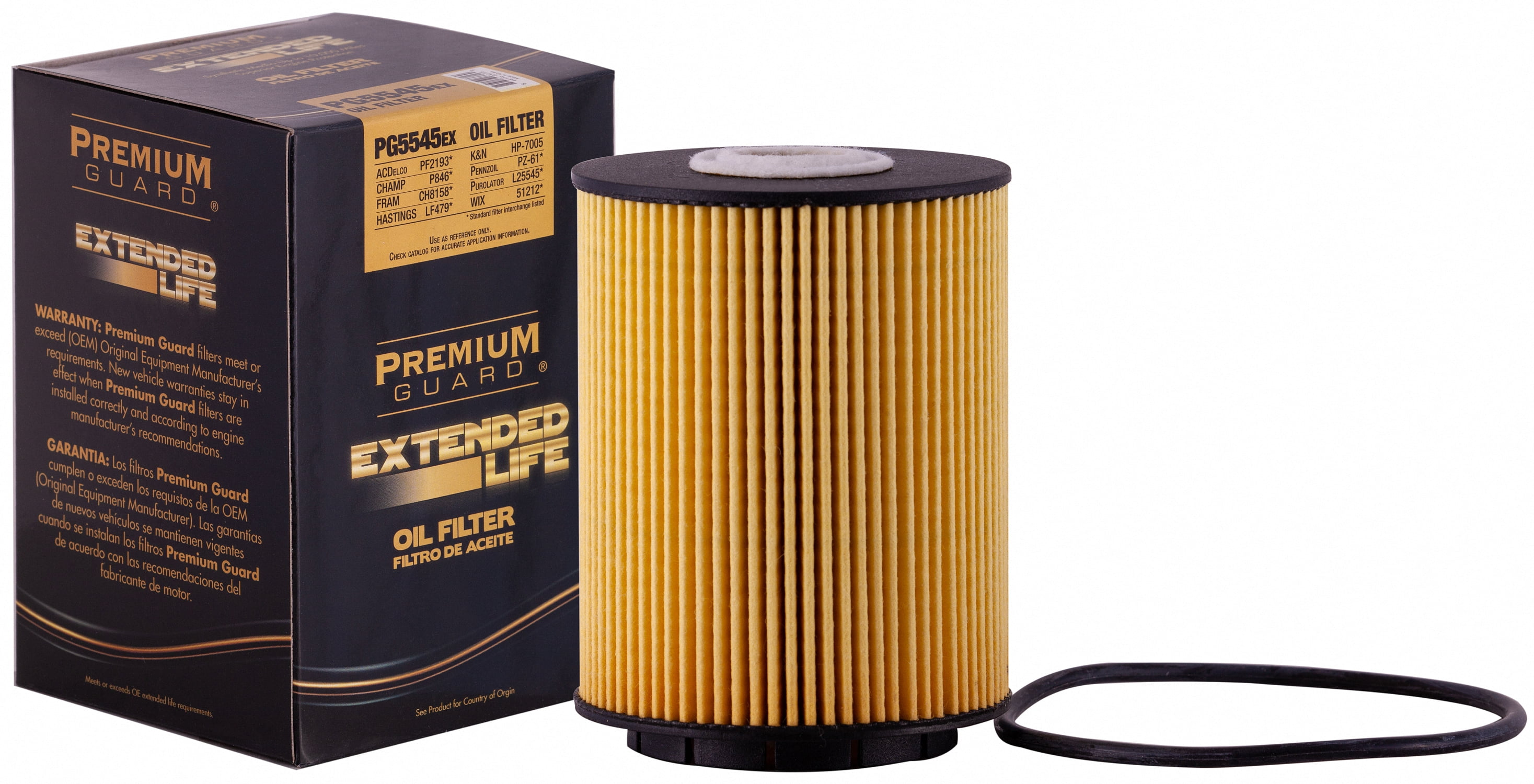 Premium Guard Extended Life Oil Filter up to 10k Miles PG5545EX | Fits ...