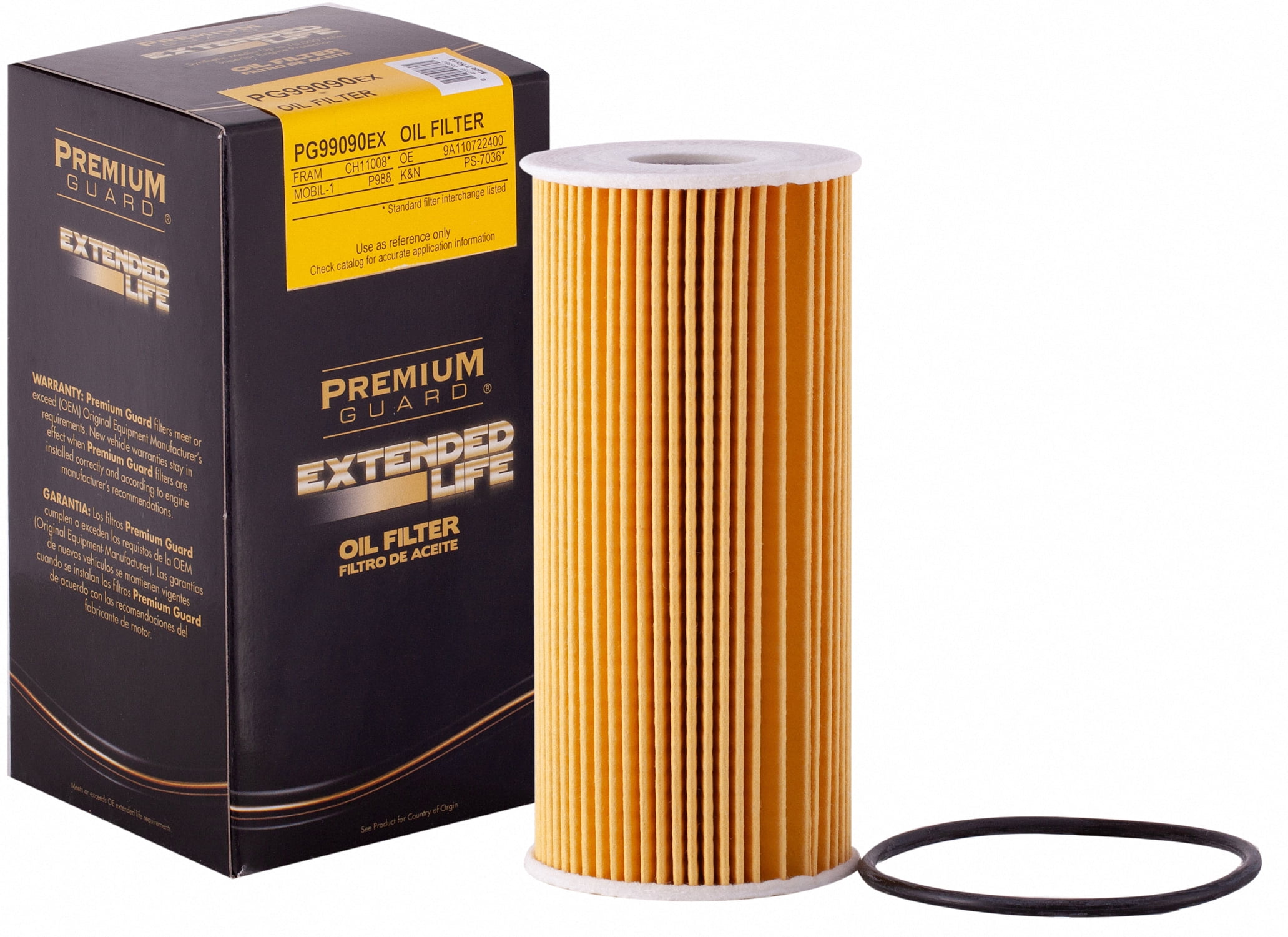 Premium Guard Extended Life Oil Filter up to 10k Miles PG99090EX | Fits ...