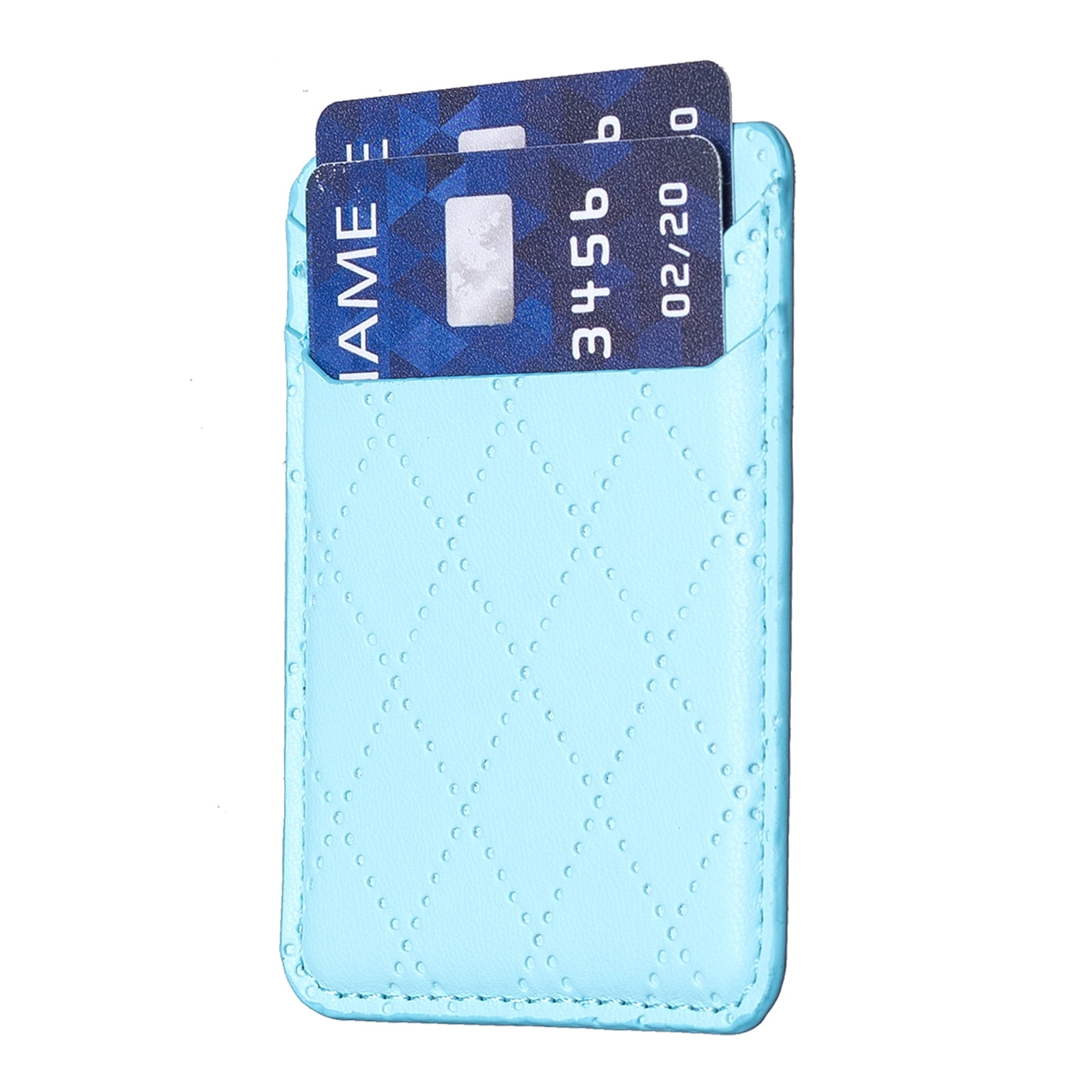 Premium PU Leather Adhesive Phone Pocket,Cell Phone Stick On Card ...