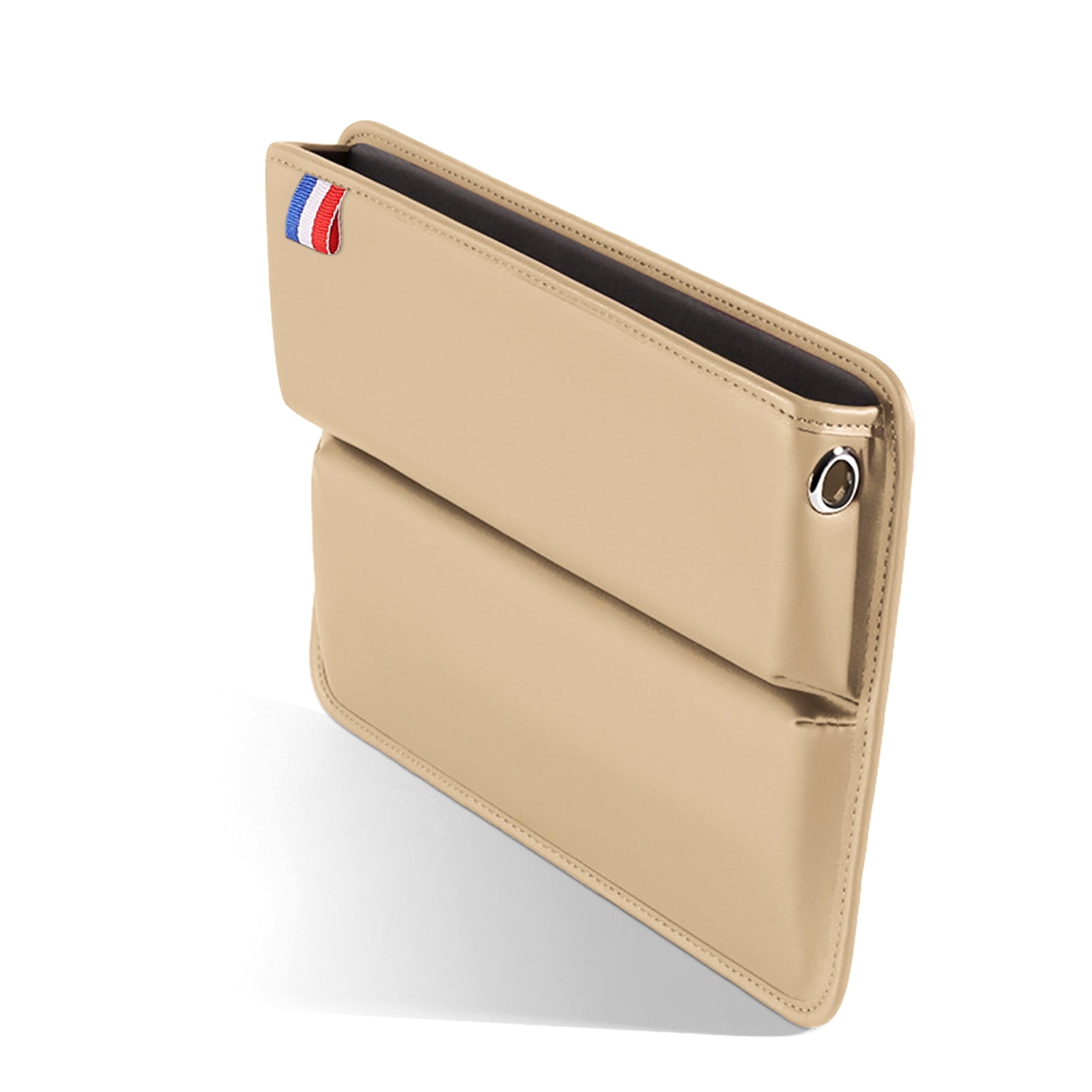 Premium PU Leather Car Seat Gap Organizer: Universal Console Catcher ...