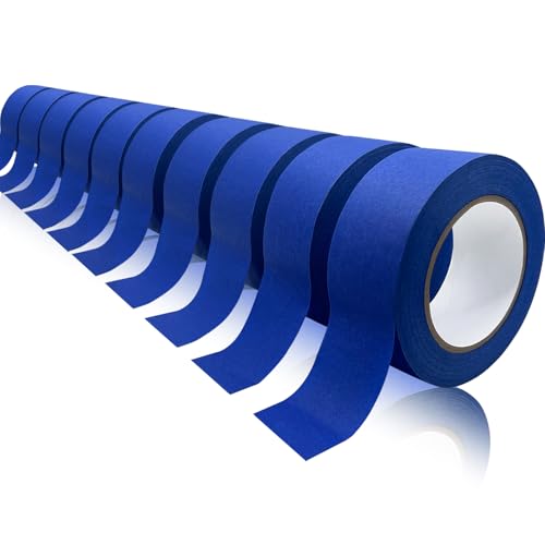 Premium Painter's Tape, 10 Rolls Blue Tapes Painters Tape, 1.88in x 60 ...