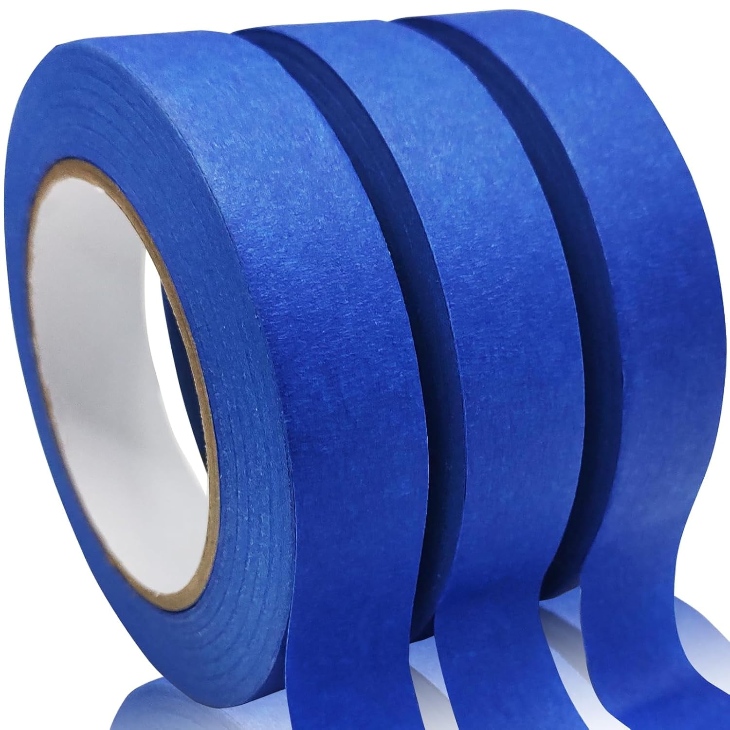 Premium Painters Tape, Masking Master Tape, Blue Tape (0.94in, 55yd x 3 ...
