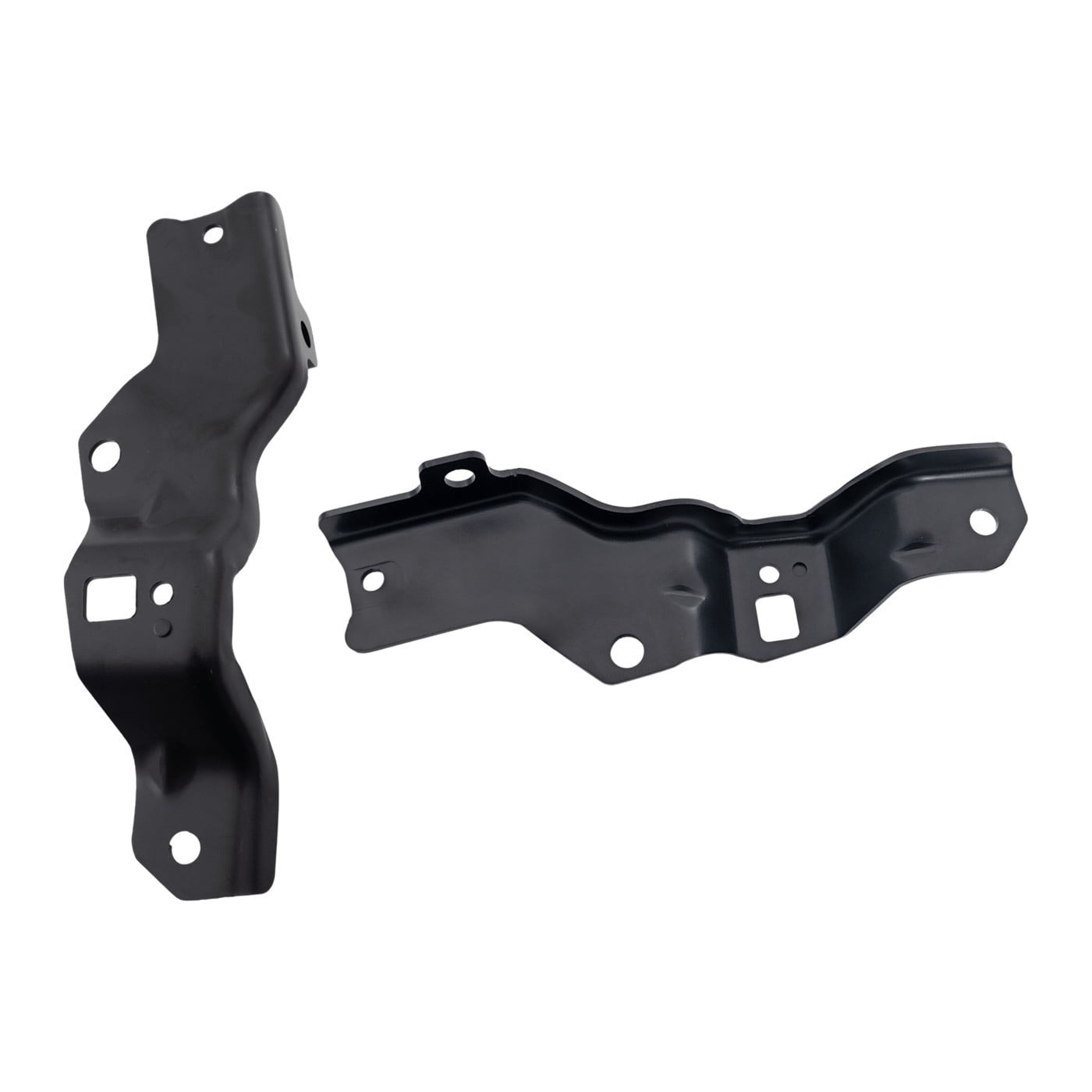 Premium Pair Set of 2 Bumper Face Bar Brackets for Vehicle Front ...