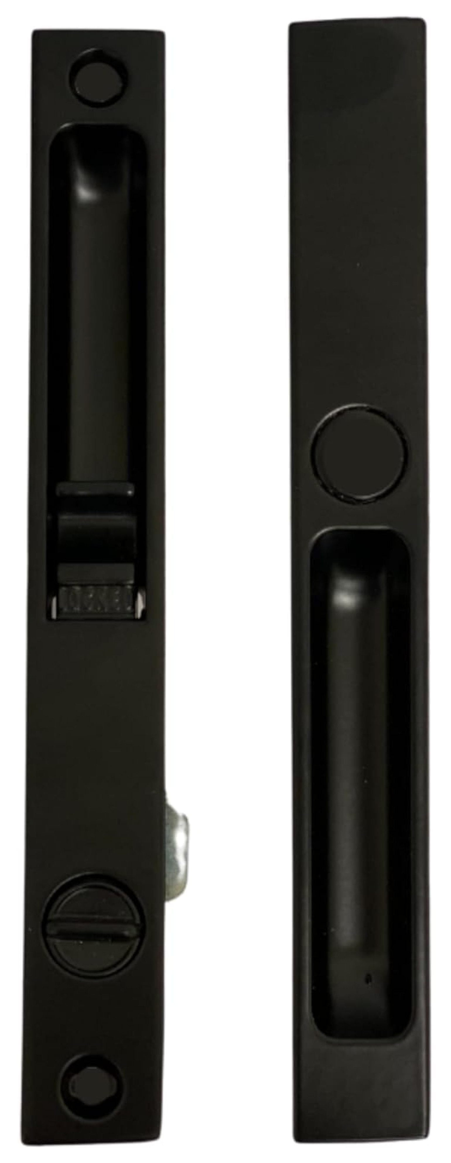 Premium Pan-Am Flush Mount Lock Set for Sliding Glass Doors | Sliding ...