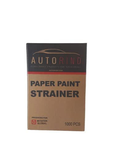 Premium Paper Paint Strainer Filter Cone, 190 Micron Premium Fine Nylon ...
