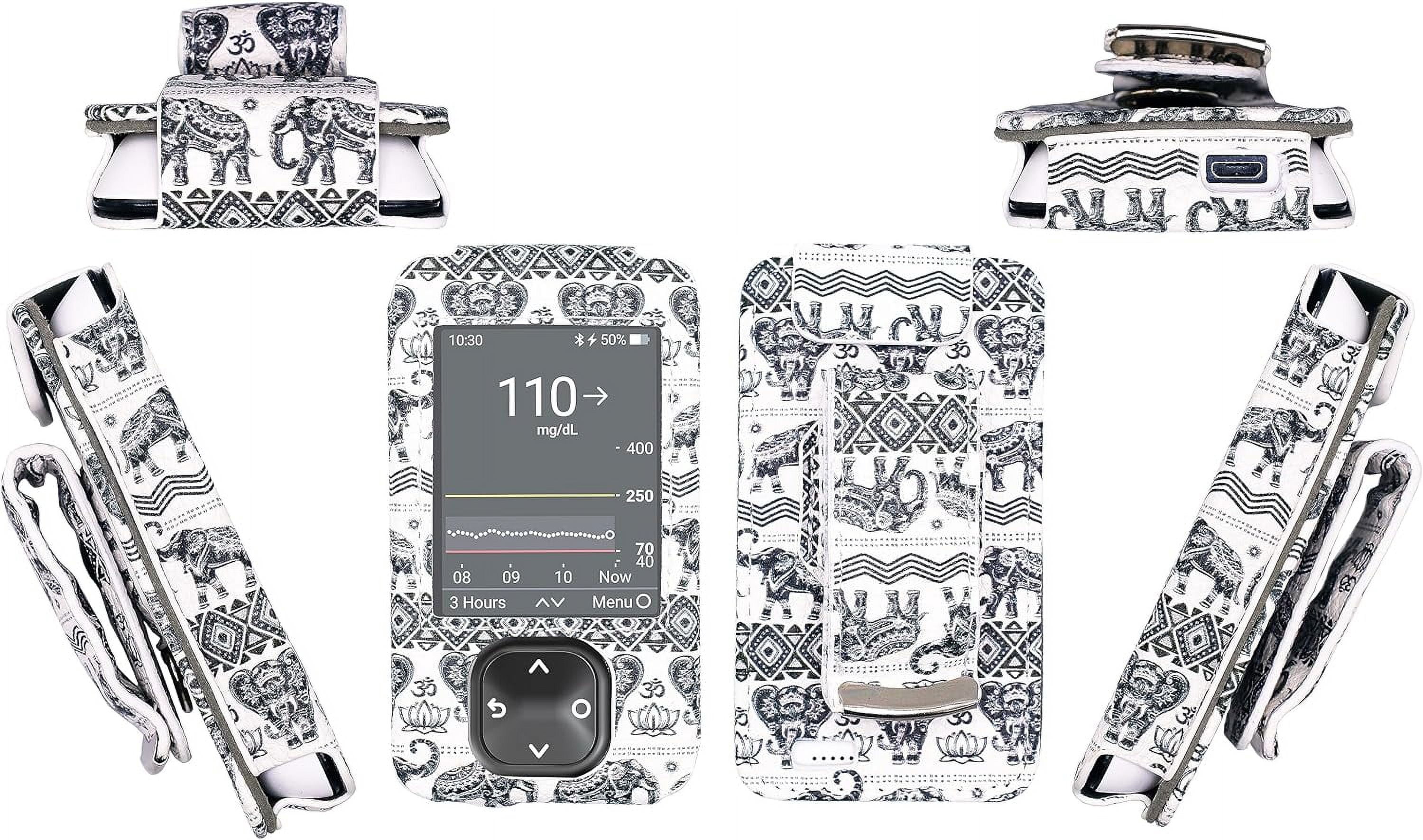 Premium Patterned Holster (with Belt Clip/Metal Loop/Lanyard/Carabiner ...