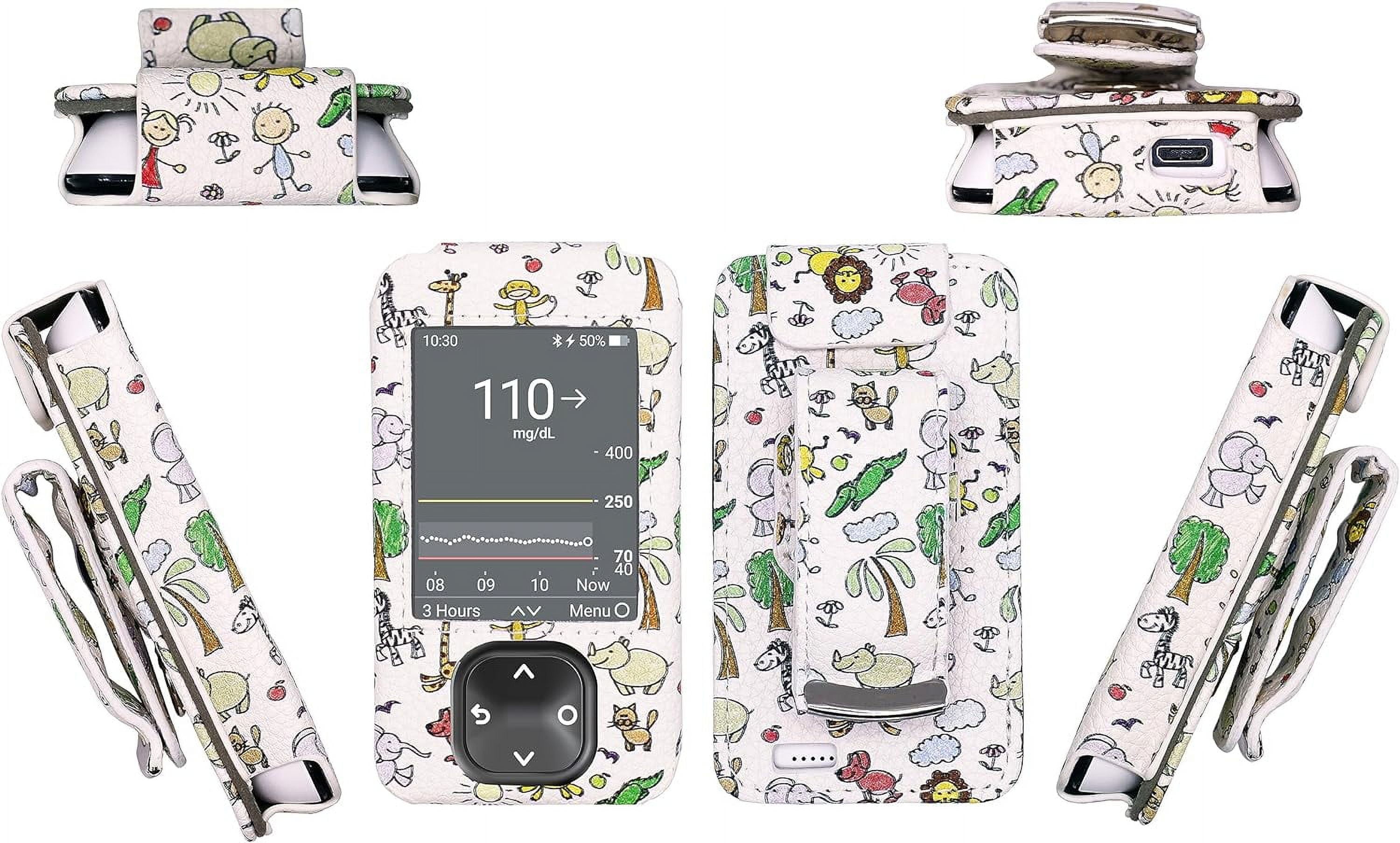 Premium Patterned Holster (with Belt Clip/Metal Loop/Lanyard/Carabiner ...