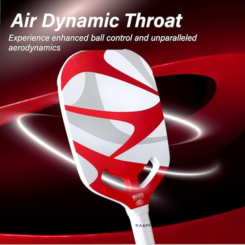 Premium Pickleball Paddle T700 Carbon Fiber, 16mm Thickness, Air Open ...