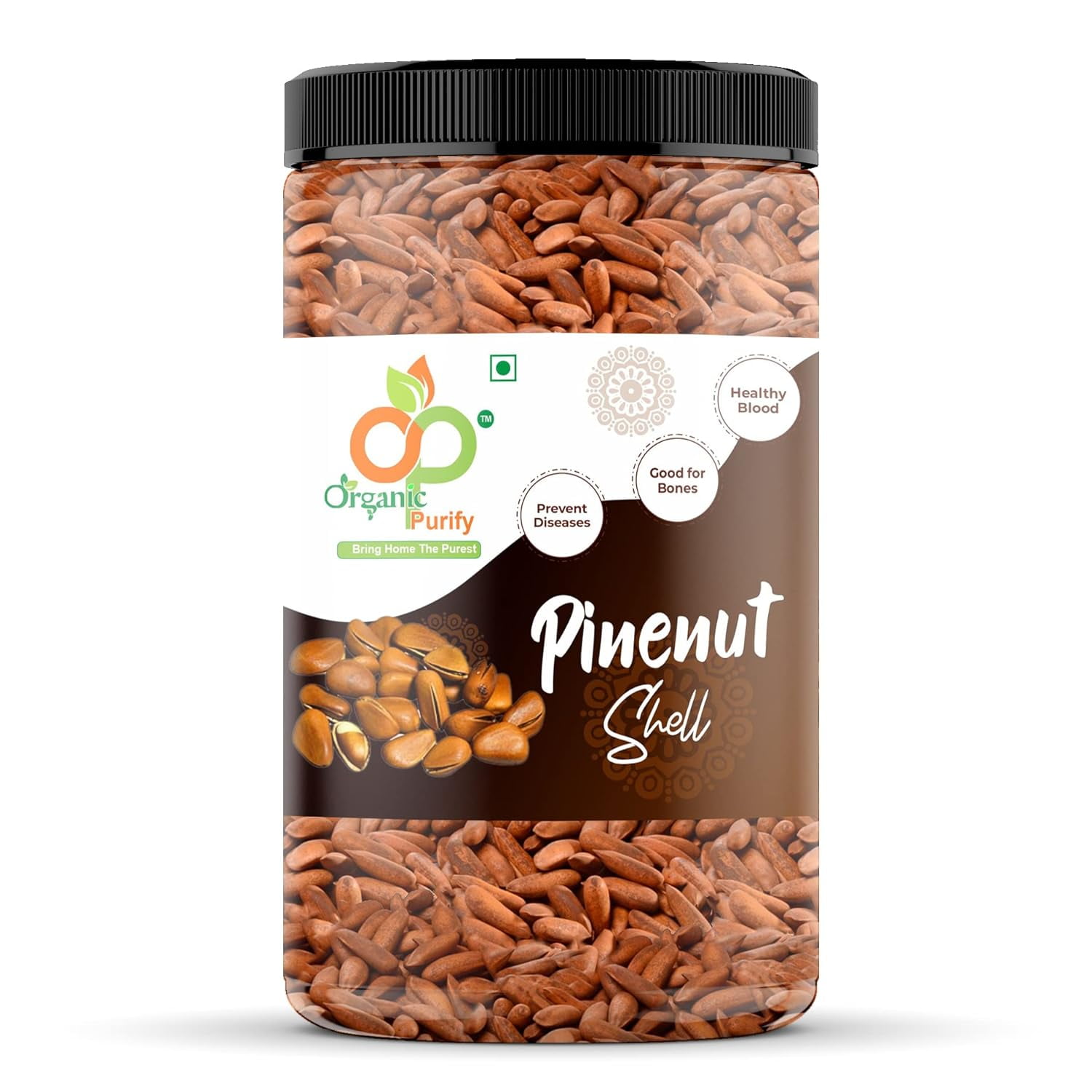 Premium Pine Nuts Shelled (Chilgoza) By Organic Purify 500gm, | Good ...