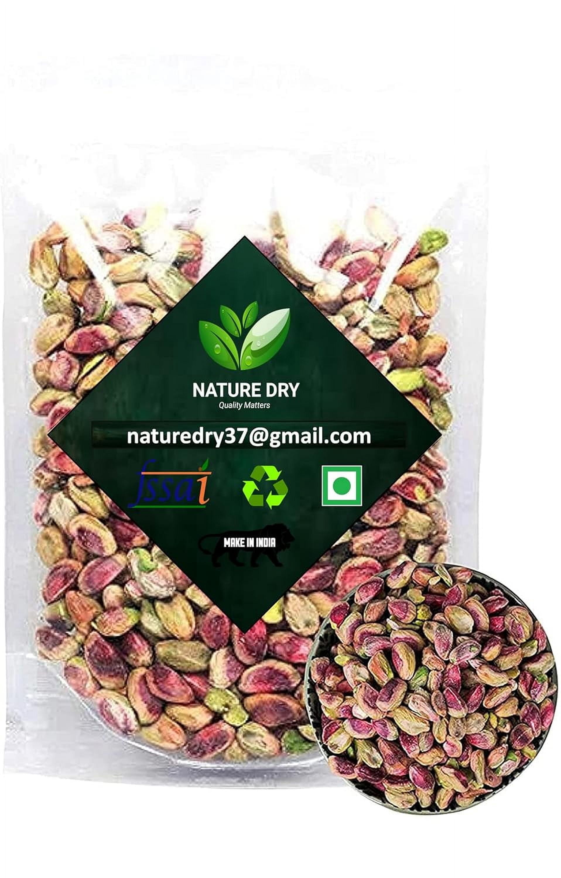 Premium Pistachios Without Shell By Nature Dry 250gm, | Rich In ...