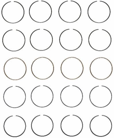 Premium Piston Rings Set | Compatible with 04-06 Chevy Colorado GMC ...