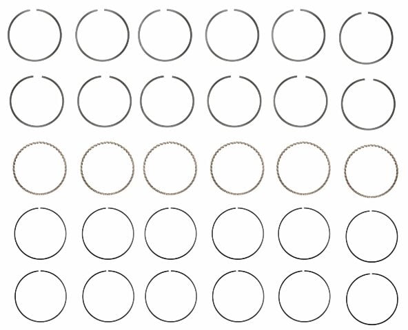 Premium Piston Rings Set | Compatible with 93-02 Mazda 626 MX-6 ...