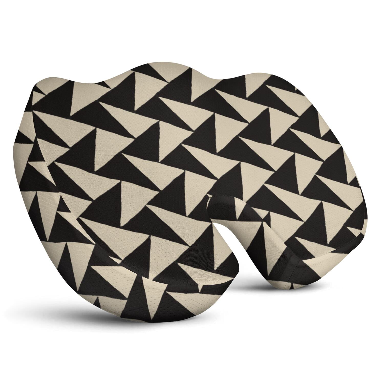 Premium Plaid Pattern Memory Foam Seat Cushion Ergonomic Chair Pad for ...