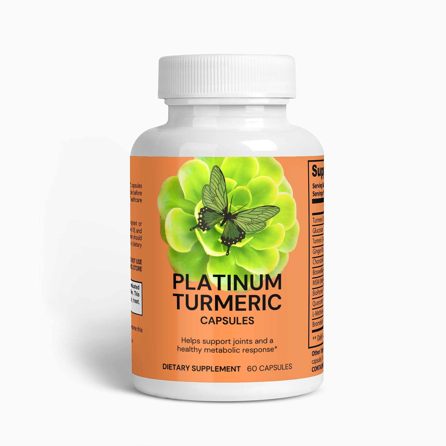 Premium Platinum Turmeric Blend with Enhanced Bioavailability - Walmart.com