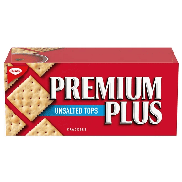 Unsalted Saltine Crackers for Snacking and Baking from Walmart