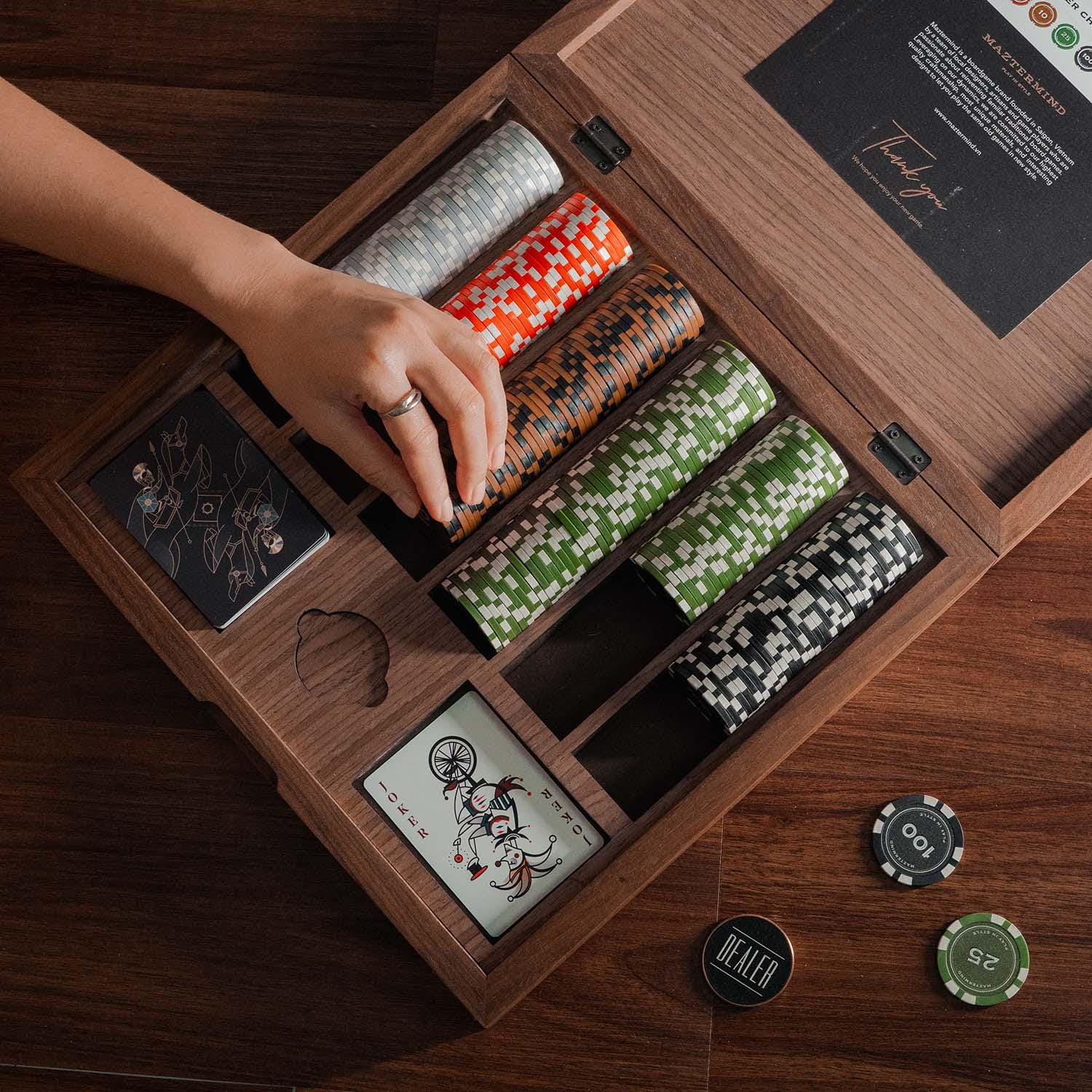 Premium Poker Chip Set, Professional Poker Chip Set, Personalized Poker ...