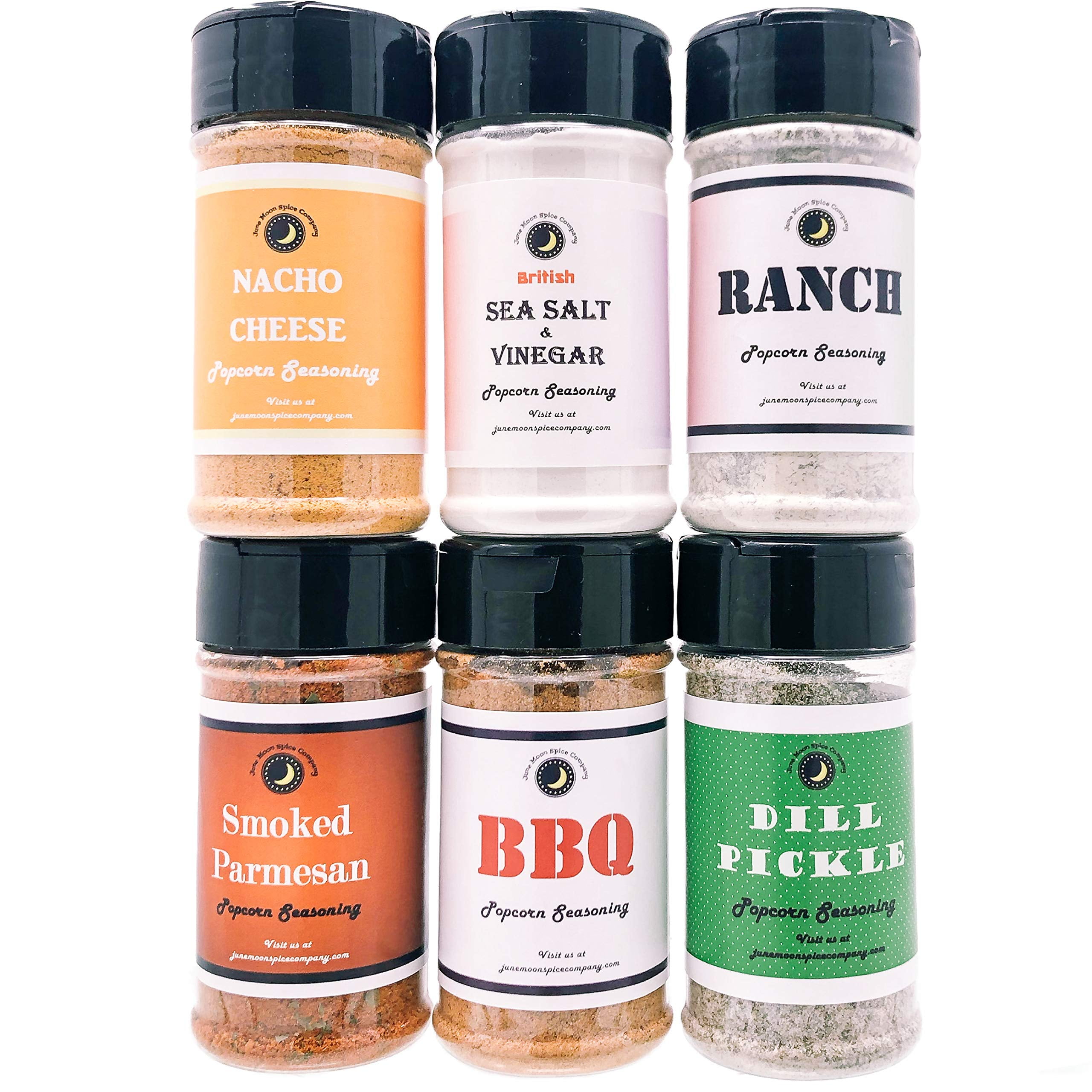 Premium | Popcorn Seasoning Collection HYZ01 | Savory Variety 6 BBQ ...