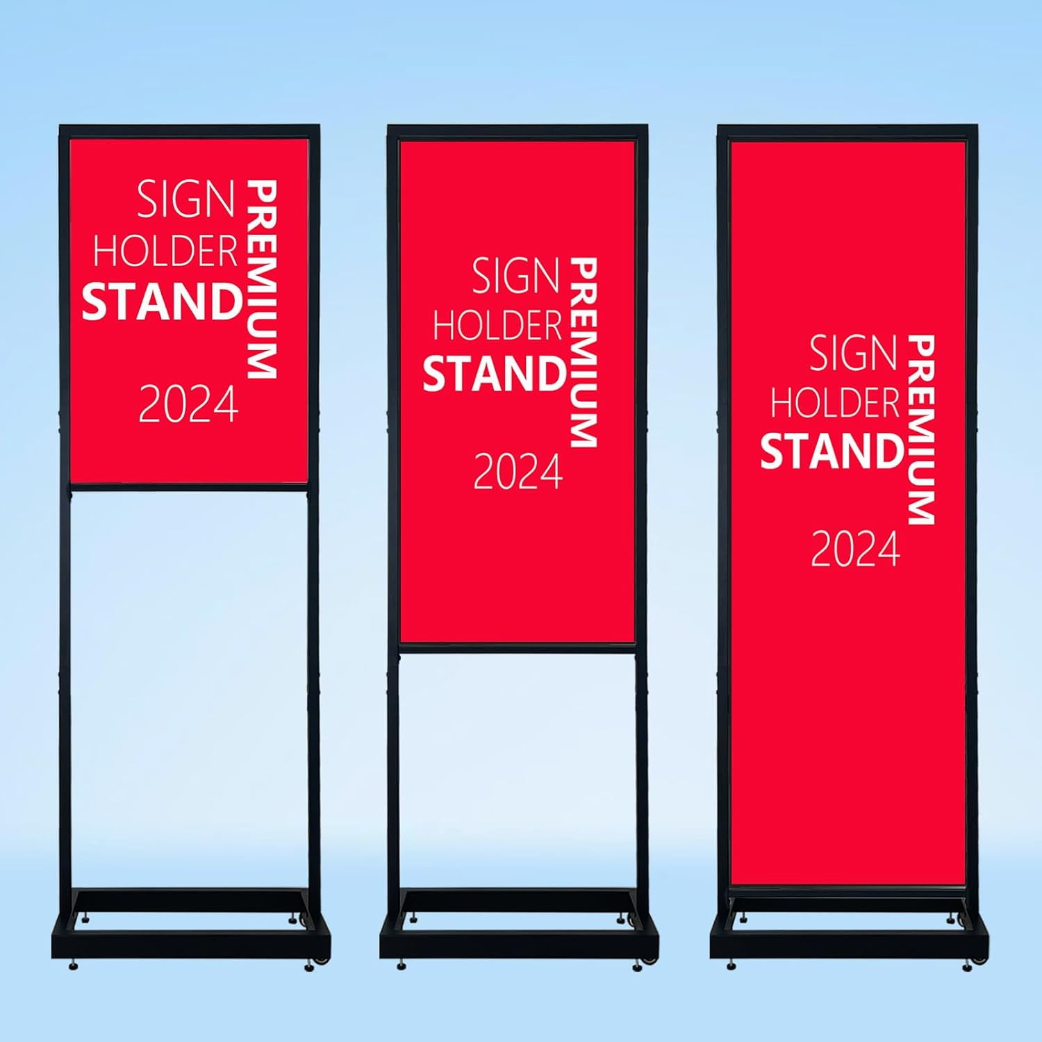 Premium Poster Foam Board Sign Holder Floor Stand Width 22.5" and ...