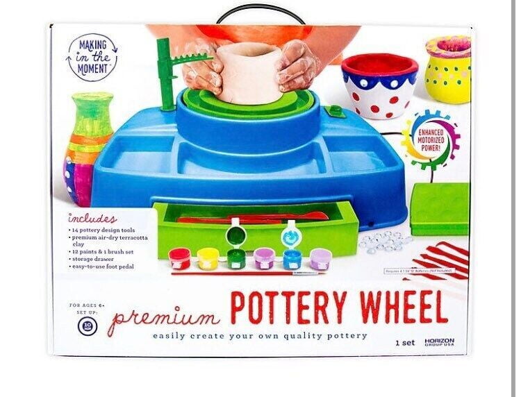 Premium Pottery Wheel Set Kids Pottery Set - Walmart.com