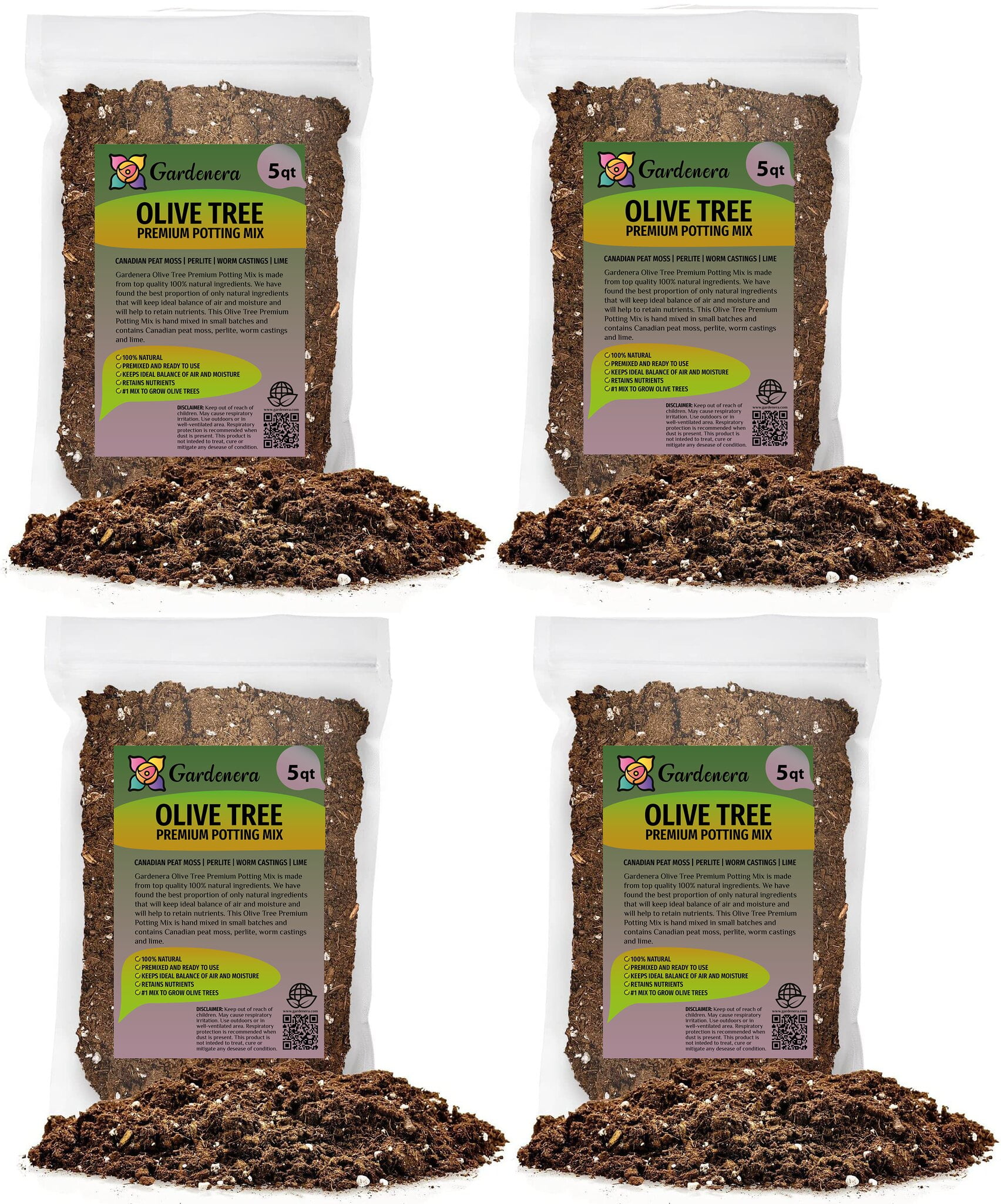 ⭐ Premium Potting Mix for Olive Trees by Gardenera - 20 QUART ...