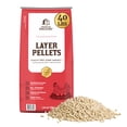 Layer Pellet Chicken Feed, 16% Protein Poultry Feed for Laying Hens ...