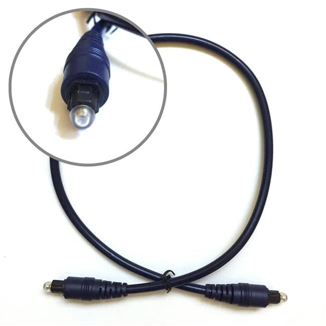 Premium Power PCHL1026 20 ft. Toslink Optical Fiber Cable, Navy Blue ...