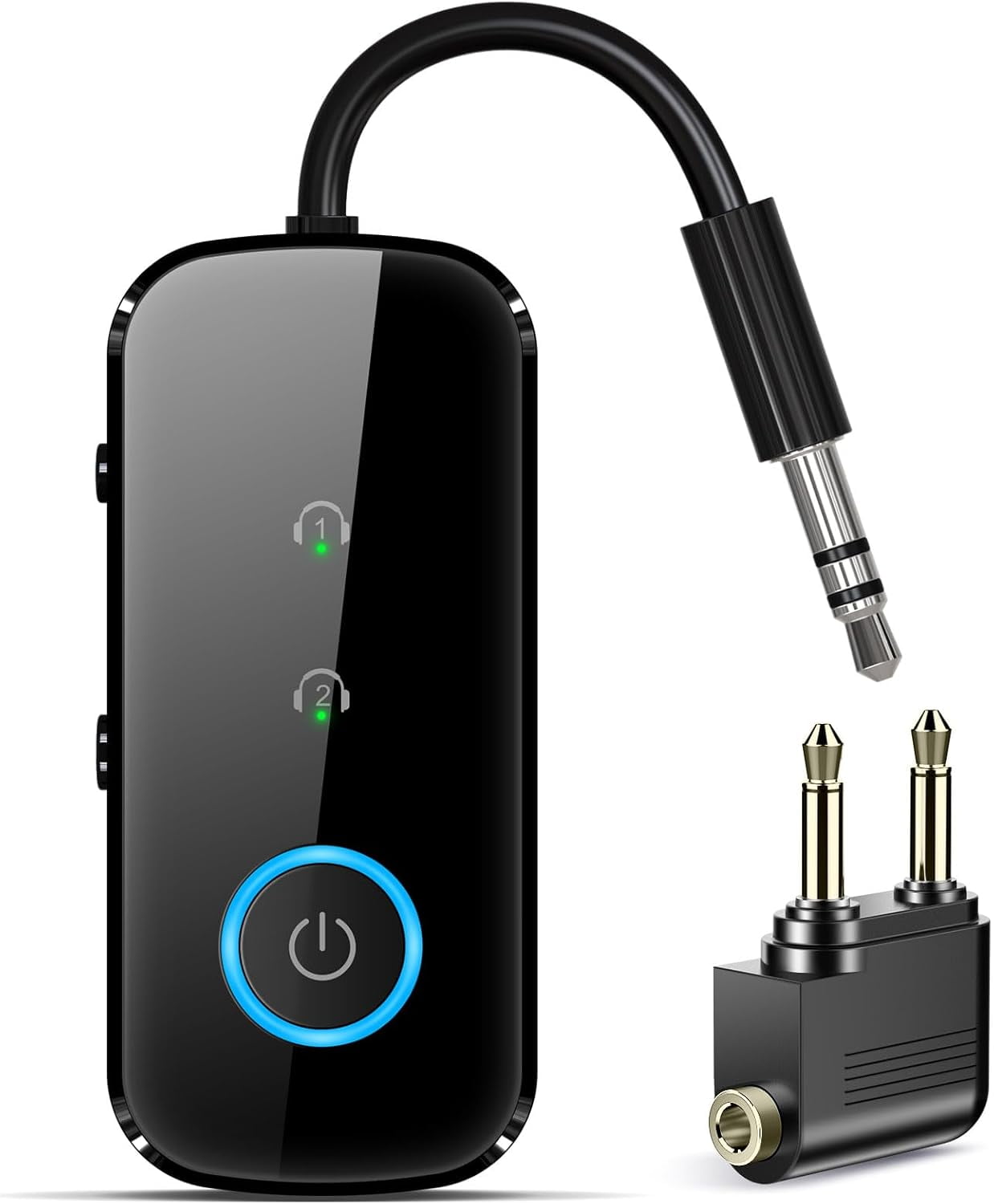 Premium Pro Bluetooth 5.4 Transmitter Receiver,Airplane Audio Adapter ...