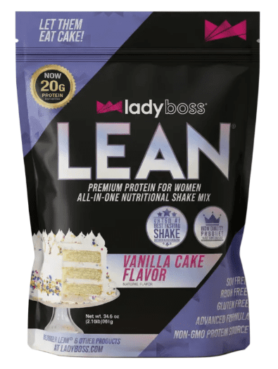 LadyBoss Vanilla Cake LEAN - Walmart.com