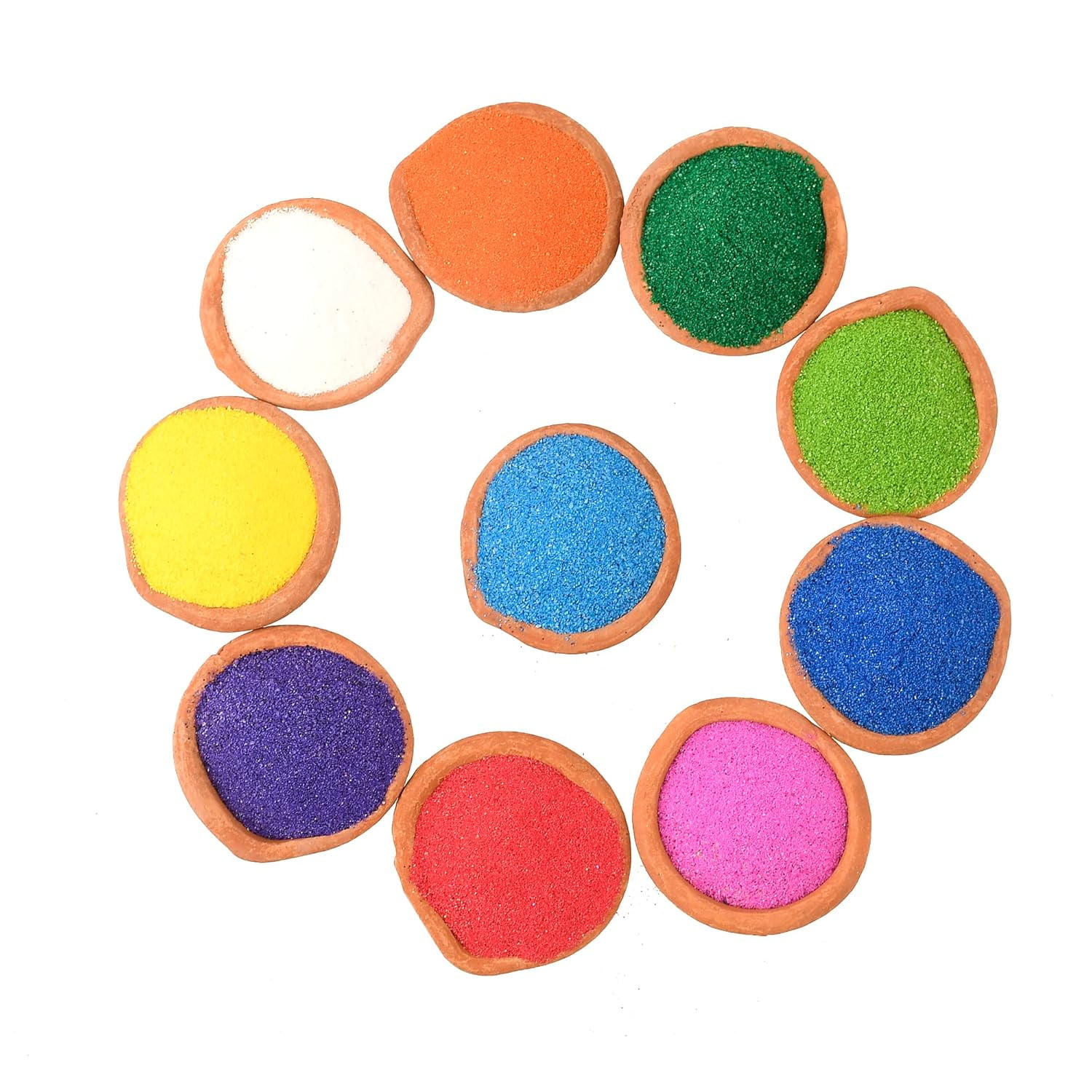 Premium Rangoli Color Powder with Free Rangoli Pen | Rangoli Colour ...