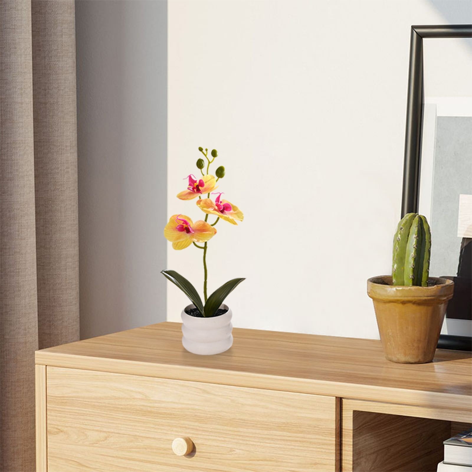 Premium Realistic Artificial Flower with PE Petals & Flexible Metal ...