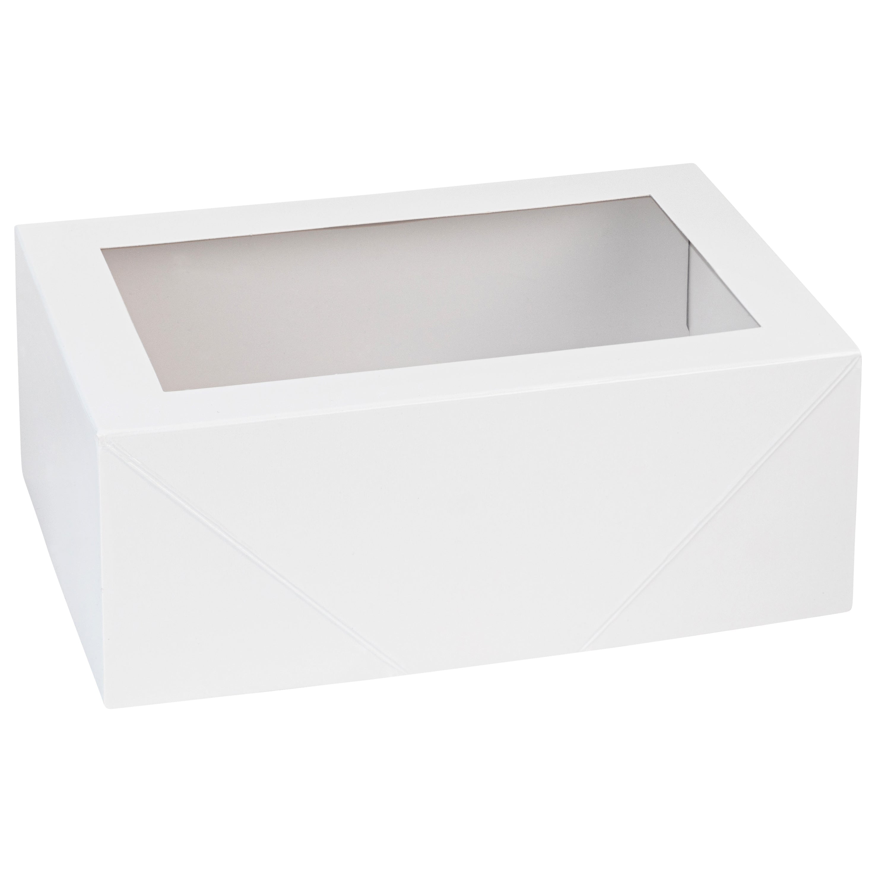 Premium Rectangular Bakery Boxes White 7.5X5X3" 16 Pack - Walmart.com