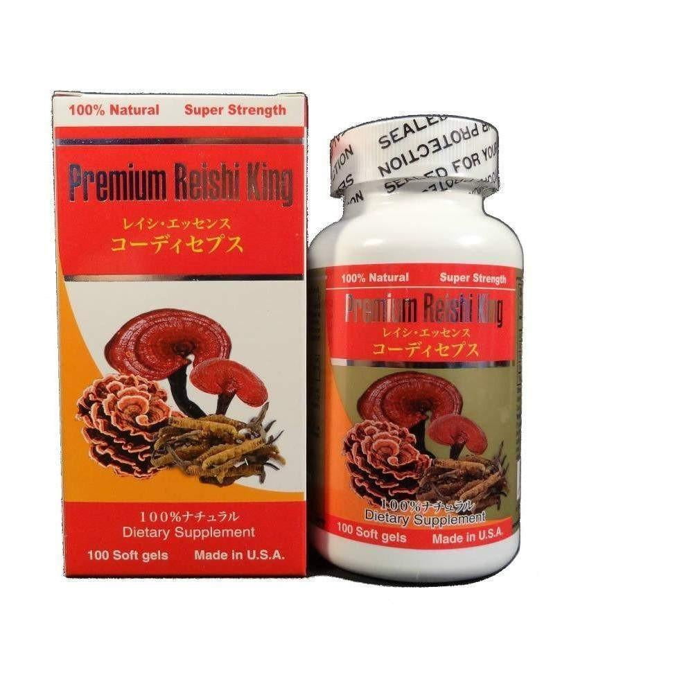 Premium Reishi King (100 Softgels) - Walmart.com