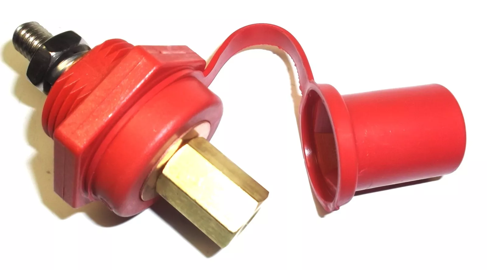 Premium Remote Battery Jumper Terminal Heavy Duty Red Power Connector ...