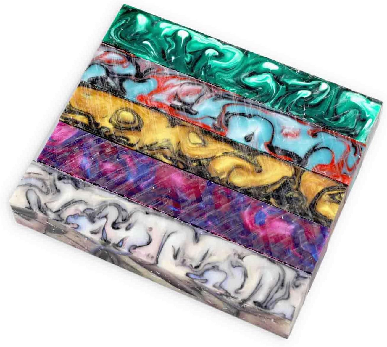 Premium Resin Pen Blanks, Variety of Colors, 5 Pack - Walmart.com