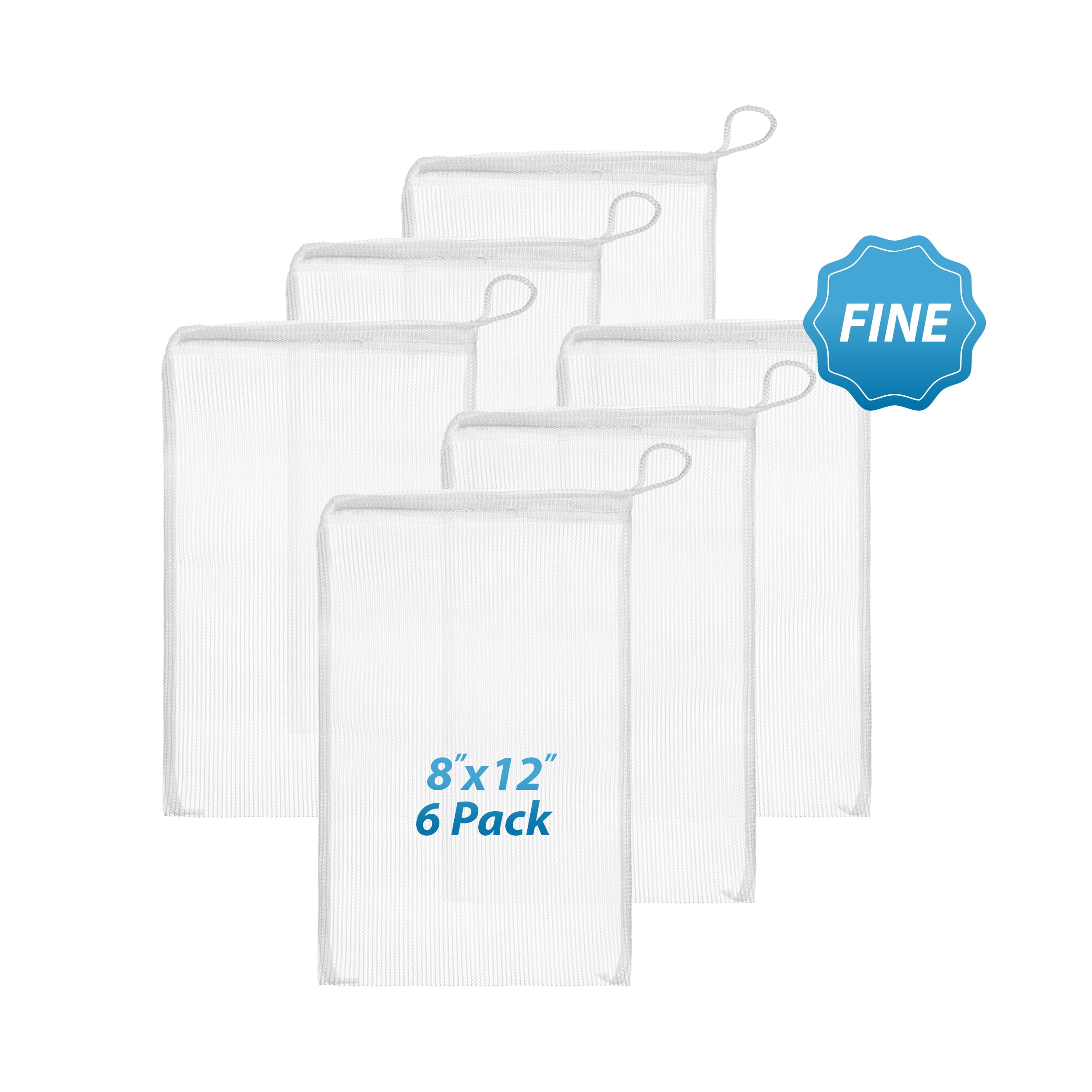 Premium Reusable Aquarium Filtration Fine Mesh Media Filter Bags with ...