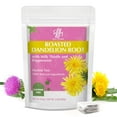 Premium Roasted Dandelion Root Tea with Milk Thistle and Peppermint ...