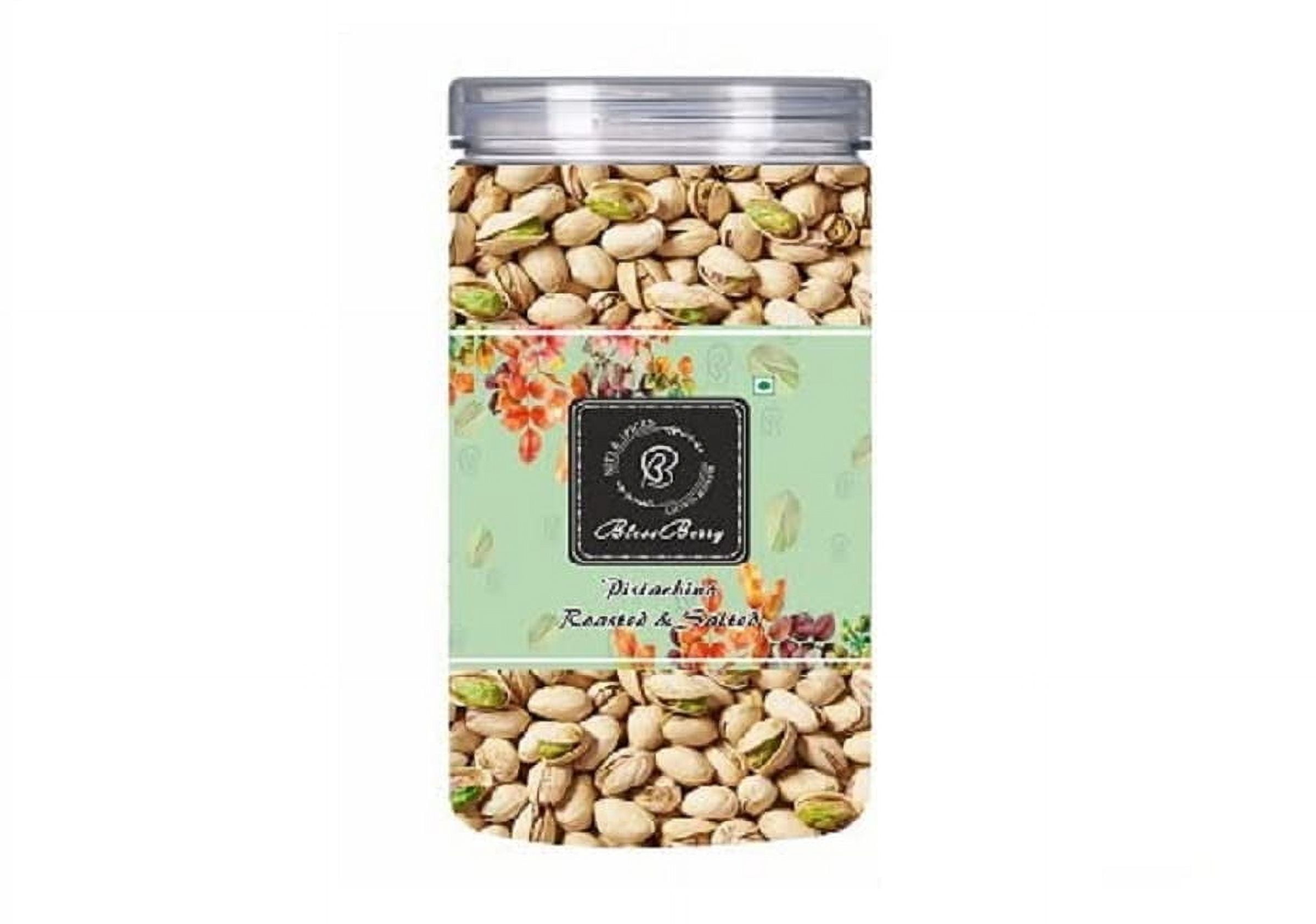 Premium Roasted & Salted Pistachios By Blessberry 500gm, | Super ...