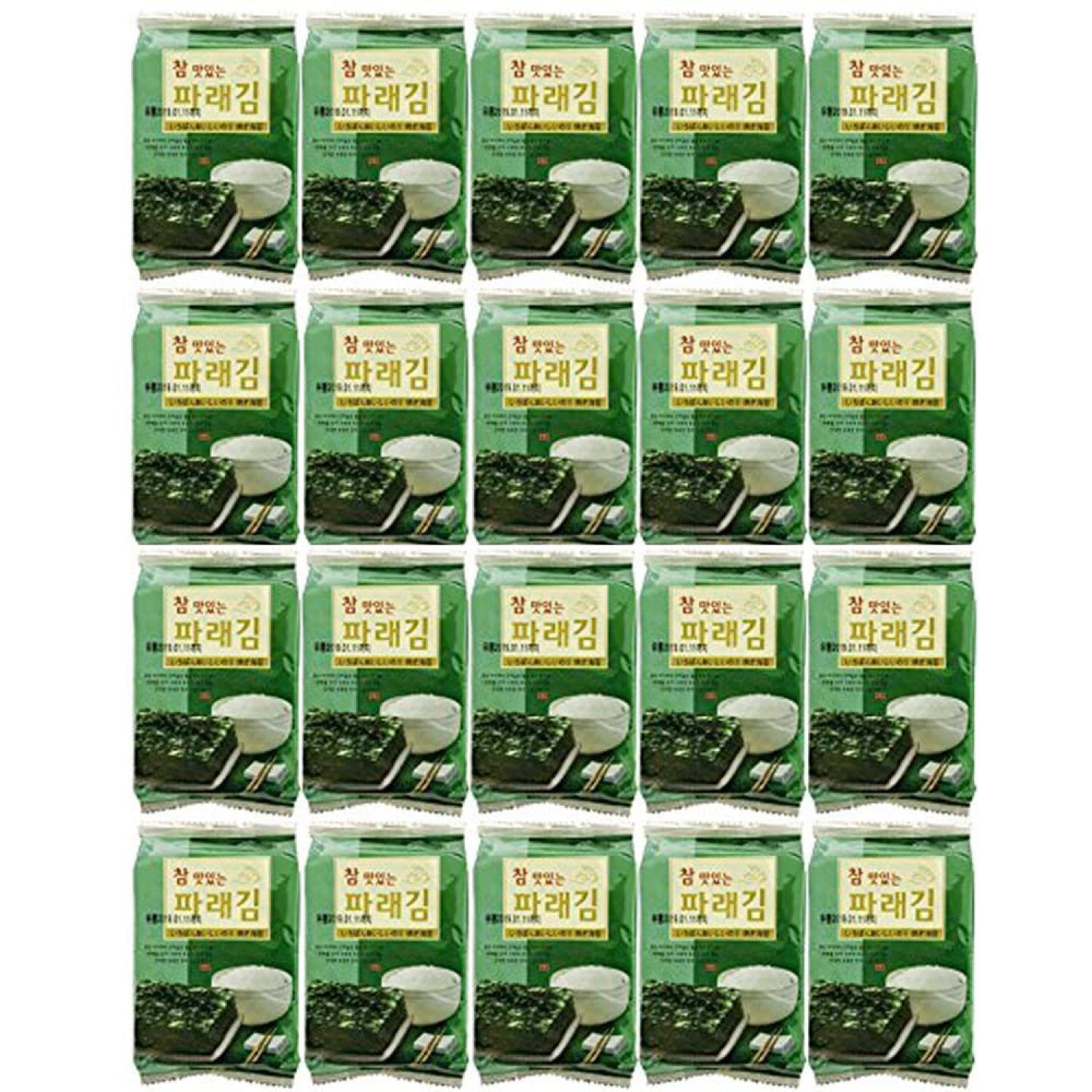 Premium Roasted and Sea Salt Seasoned Seaweed & Nori Individual Snack ...