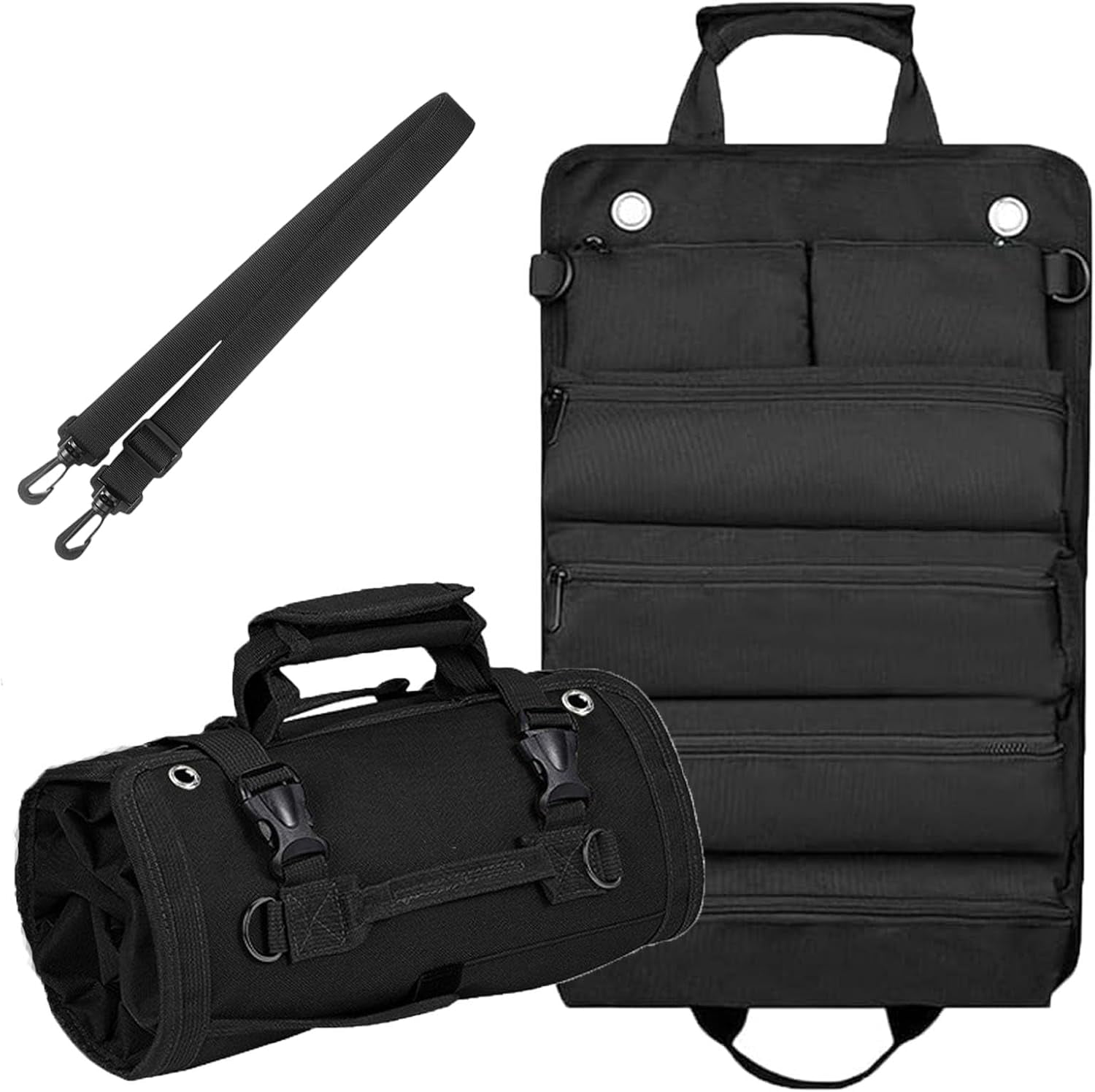 Premium Roll up Tool Bag, Tool Bag Organizer Roll Up, Heavy Duty ...