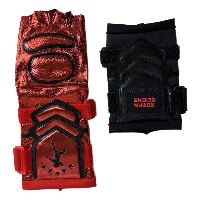 Premium Roman Reigns Red Glove and Gauntlet Set - Walmart.com
