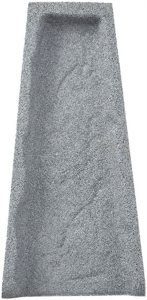 Premium Rubber Downspout Splash Block, Rain Guard, Stone Textured Drain ...