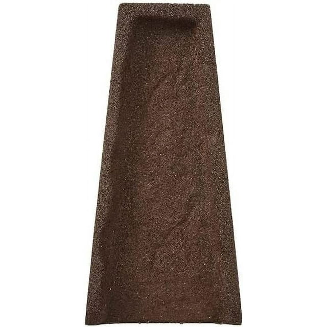 Premium Rubber Downspout Splash Block, Rain Guard, Stone Textured Drain ...
