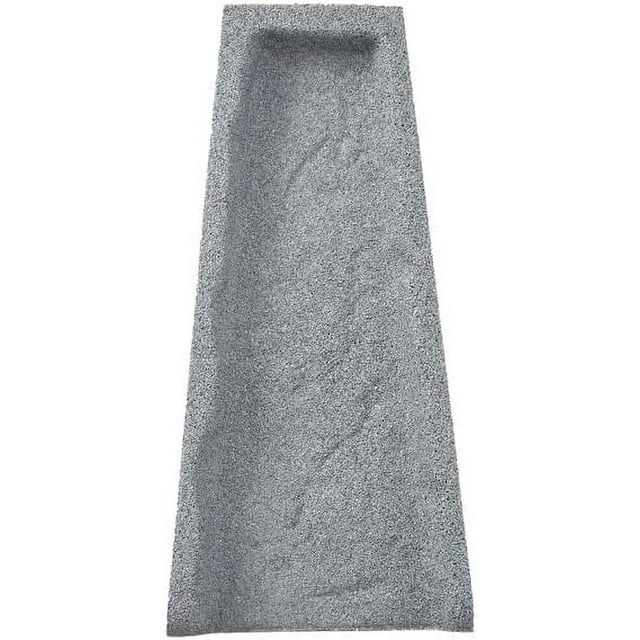 Premium Rubber Downspout Splash Block, Rain Guard, Stone Textured Drain ...