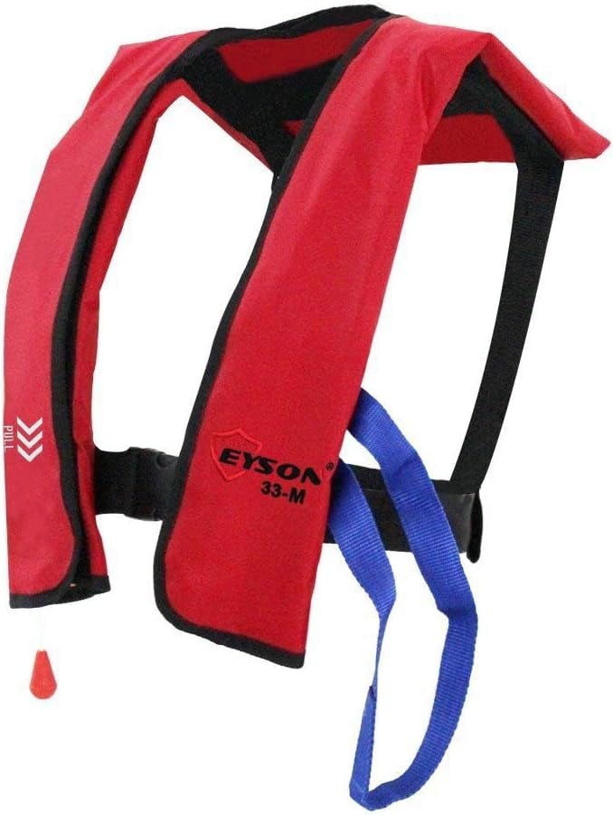 Premium Safety Adult Life Jacket with Whistle - Auto Version Inflatable ...